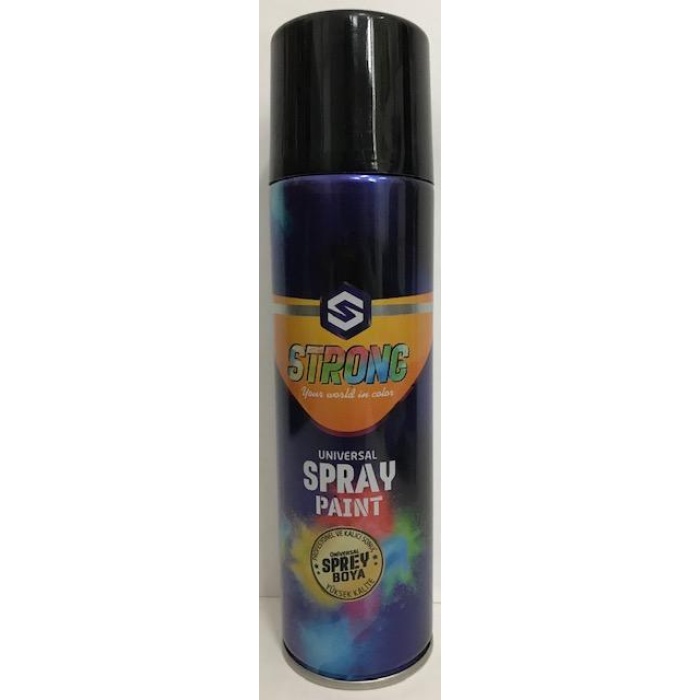 STRONG SPREY BOYA MAT SİYAH 200ML