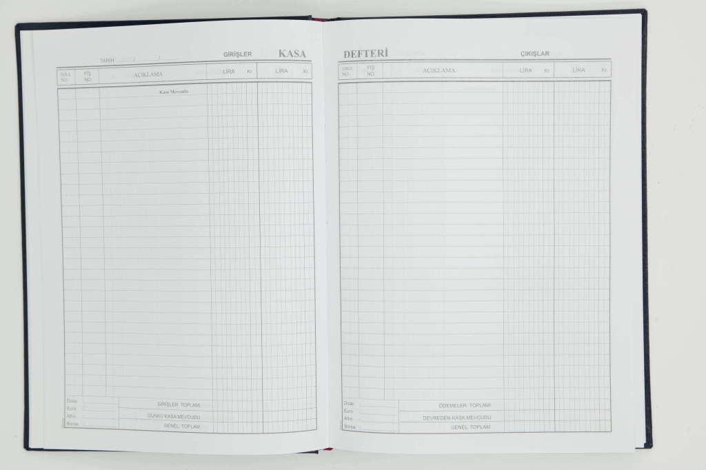 DİLMAN KASA DEFTERİ 20x28 368YP