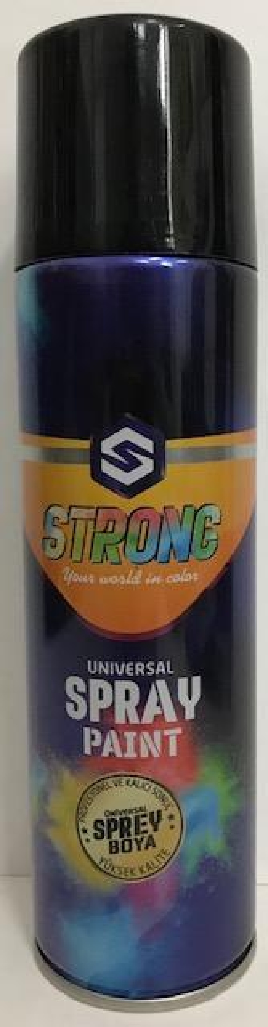 STRONG SPREY BOYA MAT SİYAH 200ML